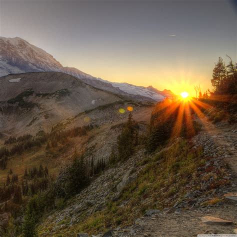 Mount Rainier National Park Hdr 4k Uhd Wallpaper For Ultrahd Desktop