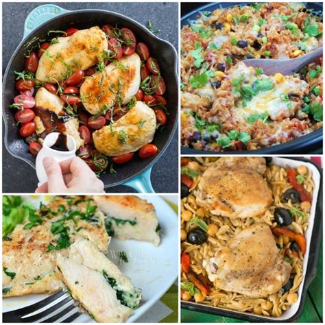 11 All Time Best Healthy Easy Chicken Recipes Two Healthy Kitchens