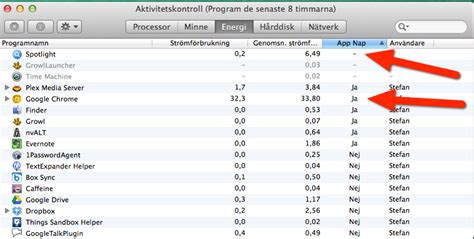I Love The New App Nap Feature In Os X Mavericks