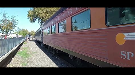 Amtk 281 F40phr Leads Csrm Track Or Treat Excursion Train
