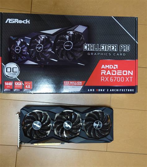 Yahoo オークション 動作保証ASROCK RADEON RX6700XT 12GB 美品