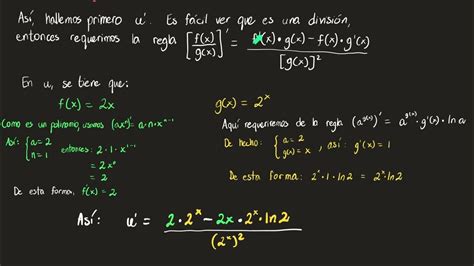 Regla De La Cadena Ejemplo Trigonométrico Con Exponencial Y Fracción