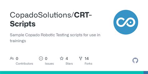 Crt Scripts Common Robot At Main · Copadosolutions Crt Scripts · Github
