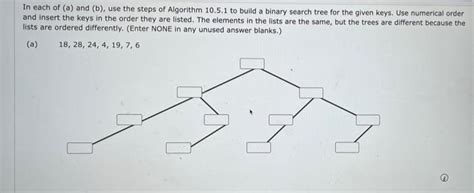 Solved In Each Of A And B Use The Steps Of Algorithm