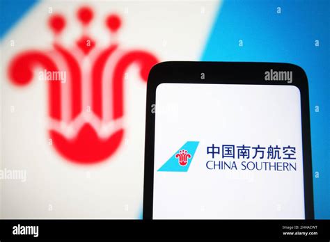 In This Photo Illustration A China Southern Airlines Company Limited
