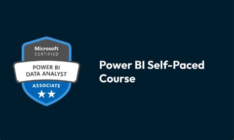 Power Bi Self Paced Course