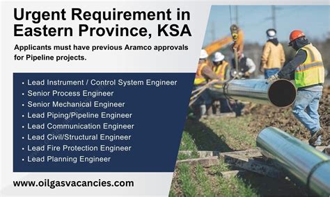 Oil Gas Jobs On Linkedin Urgent Requirement In Eastern Province Ksa