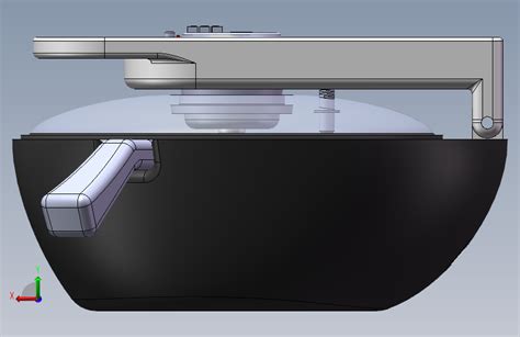 自动炒菜锅 SOLIDWORKS 2018 模型图纸下载 懒石网