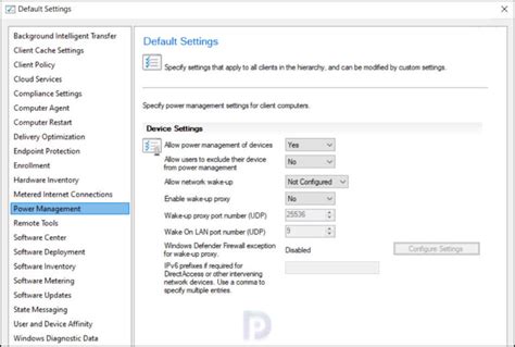 Configure Client Settings In Sccm Configuration Manager