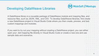 DataWeave Extension Library PPT