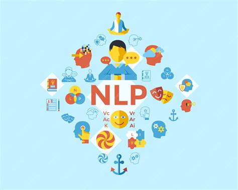 Premium Vector Neuro Linguistic Programming Icons Collection
