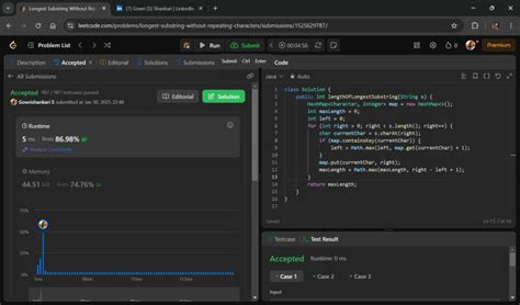 Gowri Shankari On Linkedin 100daysofleetcode 100daysofleetcode Day4 Coding Problemsolving
