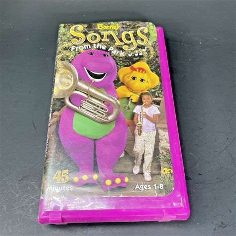 Barneys Songs From The Park Vhs Tape Sing Along Plastic Case Vtg £7 09