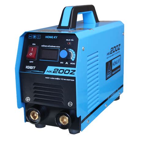 Máy Hàn Que điện Tử 1 Pha Mma Dc Inverter Arc Hk200 Z Thiết Bị Trạm Gara