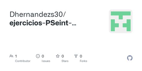 Github Dhernandezs30ejercicios Pseint Algoritmos