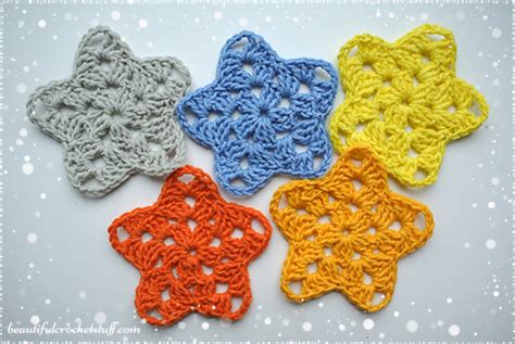 Crochet Star Free Pattern Beautiful Crochet Stuff