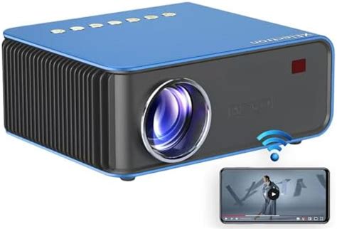 Projector Cibest WiFi Mini Projector Full HD 1080P 13000 Lux Portable Projector Compatible