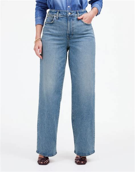 The Curvy Perfect Vintage Wide Leg Jean Madewell