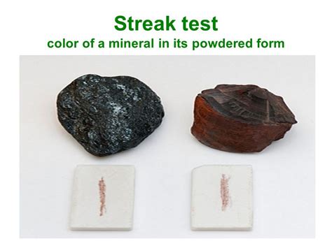 Mineral Streak Test