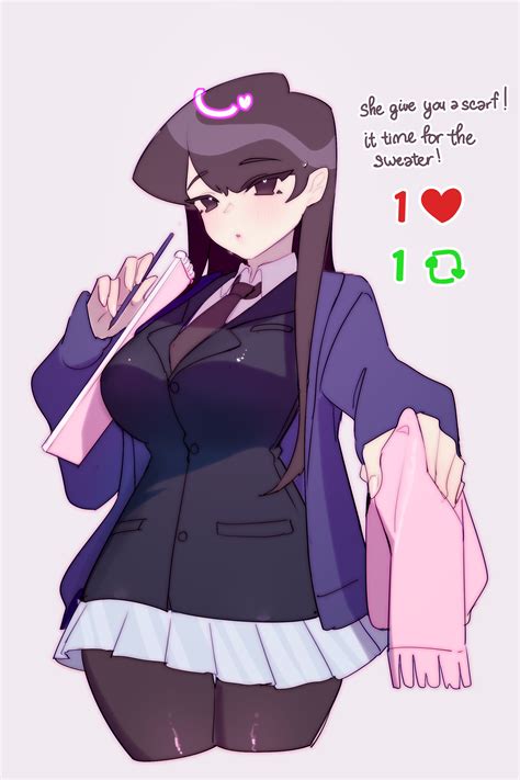 Komi Shouko Komi San Wa Komyushou Desu Drawn By Maealgae Danbooru