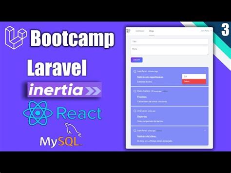 Laravel React MySQL Inertia Bootcamp YouTube