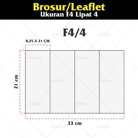 Jual Cetak Brosur Berbagai Ukuran Leaflet Flayer Selembaran F4 4