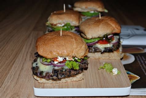 Mexican Style Black Bean Burger Mexican Recipes Food Of Interest