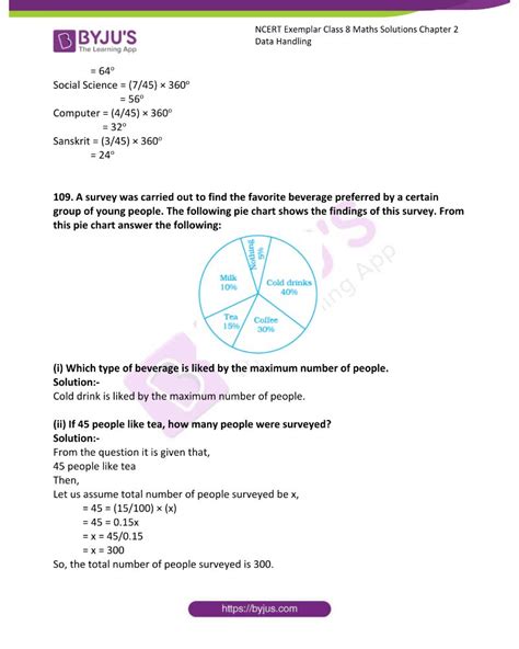 Ncert Exemplar Class 8 Maths Solutions Chapter 2 Data Handling