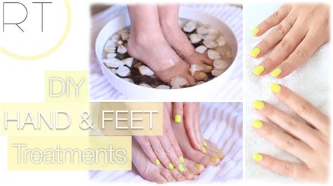 Diy Hand And Foot Treatments Youtube