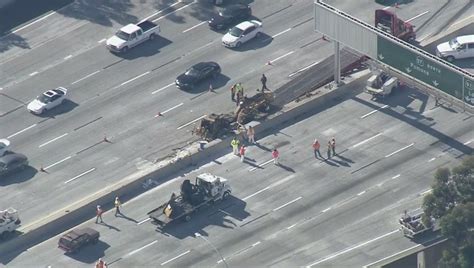 Crash Shuts Down Northbound 57 Freeway In Anaheim Fox 11 Los Angeles