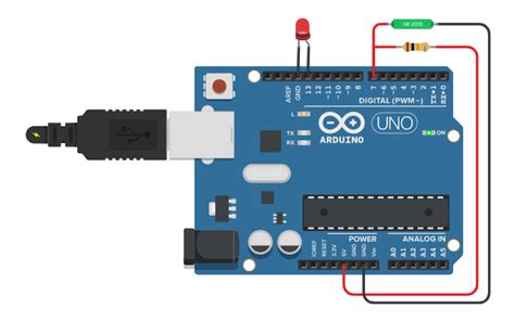 Circuit Design P5 Lectura De Un Sensor De Inclinación Tinkercad