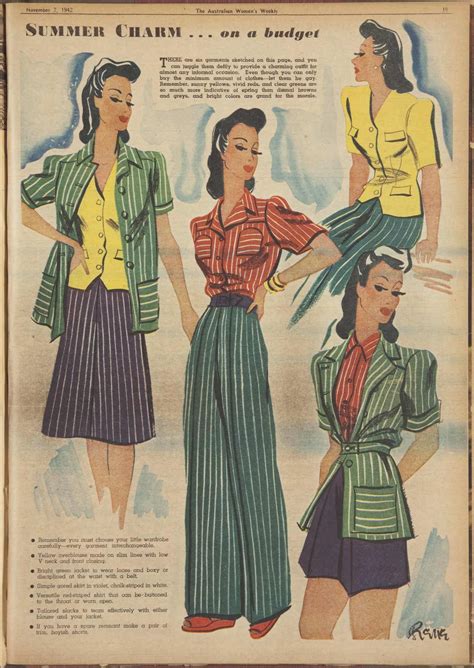 Issue 7 Nov 1942 The Australian Womens Week Vintage Capsule