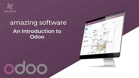odoo introduction to odoo odoo erp