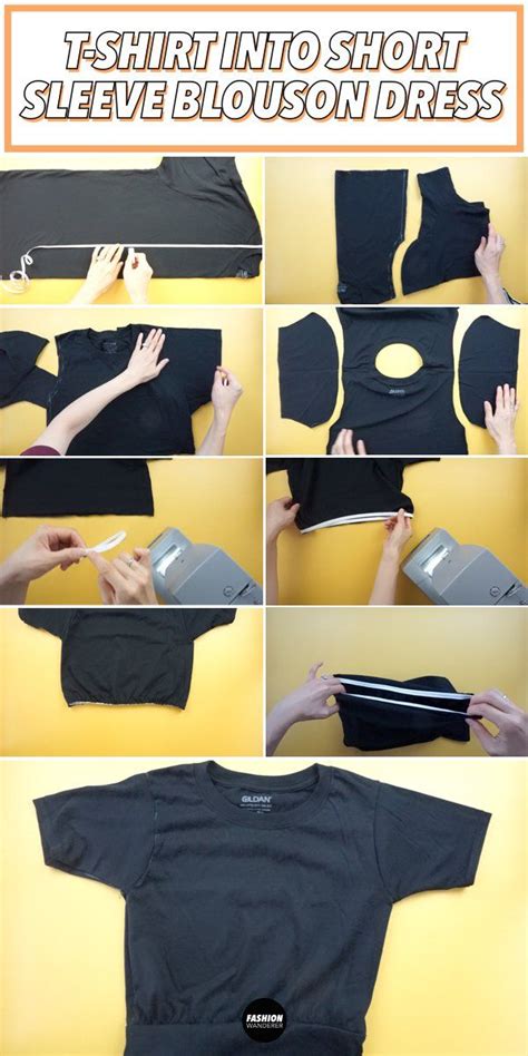 T Shirt To Dress 5 Diy T Shirt Dress Upcycle Projects Shirt Dress