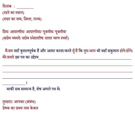 अनौपचारिक पत्र का प्रारूप By Avinash Ranjan Gupta