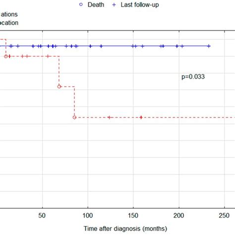 Kaplan Meier Curves For The Overall Survival Of Patients Depending On