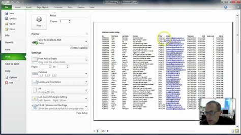 Printing In Excel Best Viewed In HD Full Screen YouTube