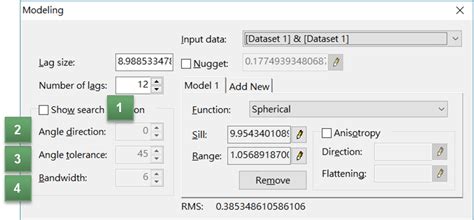 Manipulating Spatial Statistical Analyst Show Search Direction