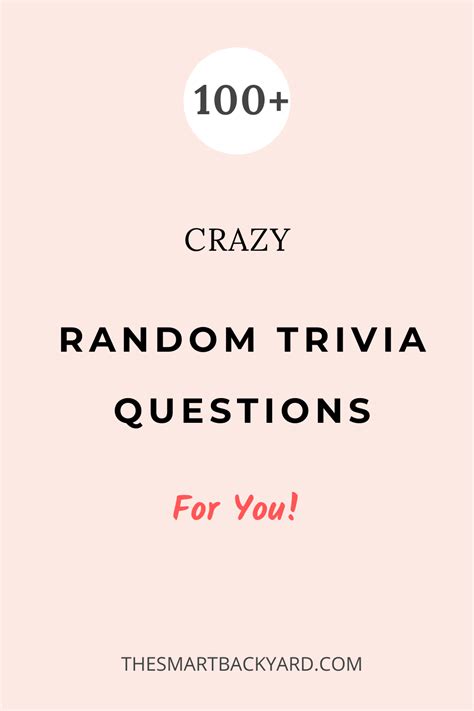 150 Random Trivia Questions That Are Interesting Artofit