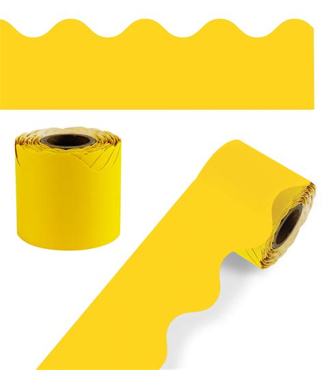 Carson Dellosa 36ft Of Yellow Bulletin Board Borders 1