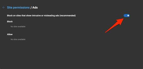 How To Block Misleading And Intrusive Ads In Edge On Computer