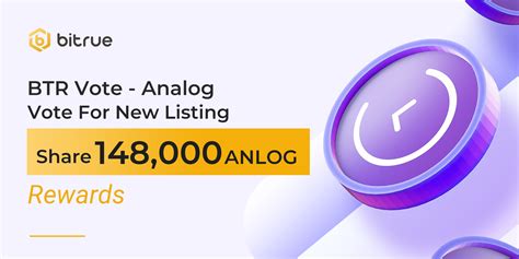 Analog Anlog Enters The Btr Vote With 148 000 Anlog Staking Rewards On