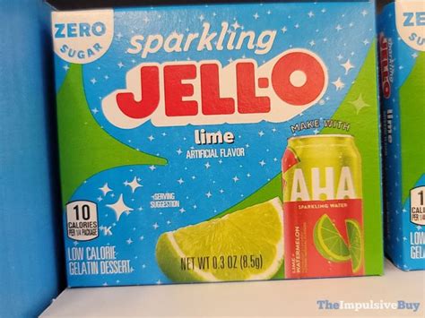 Spotted Sparkling Jello Mixes The Impulsive Buy