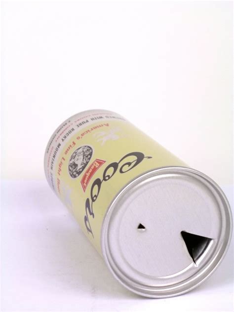 Item 70471 1967 Coors Banquet Beer 7 To 8oz Can 240 02v