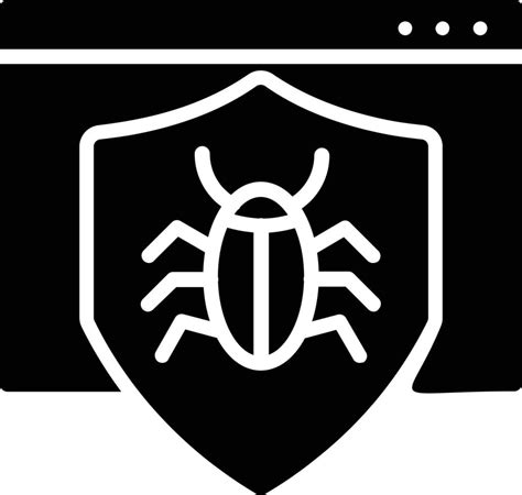Bug Glyph Icon 10930171 Vector Art At Vecteezy