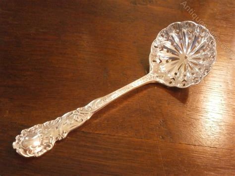 Antiques Atlas Silver Sugar Sifter Spoon Possibly Georgian