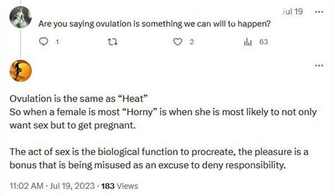 Pretty Sure Women Dont Go Into “heat” Rnothowgirlswork