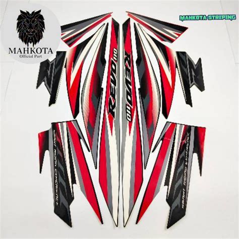 Jual Striping Stiker Polet Sepeda Motor List Honda Revo 110 Cw Absolut