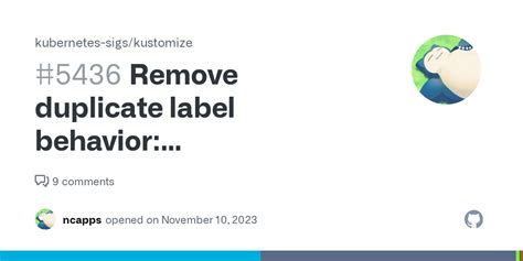 Remove Duplicate Label Behavior Commonlabels Vs Cludeselectors · Issue 5436