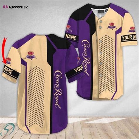 Crown Royal Baseball Jersey Aopprinter